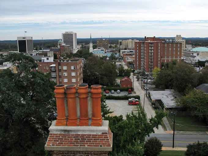 From up high, Macon's rooftops and church spires reveal a city with more layers than you'd ever expect.