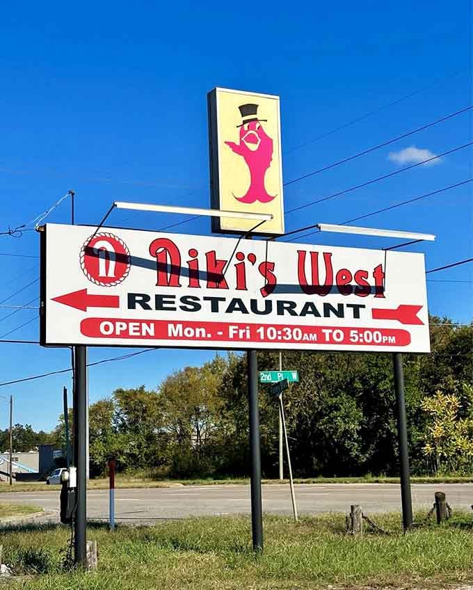The road sign that has been pointing hungry Birmingham residents in the right direction for longer than most care to admit.