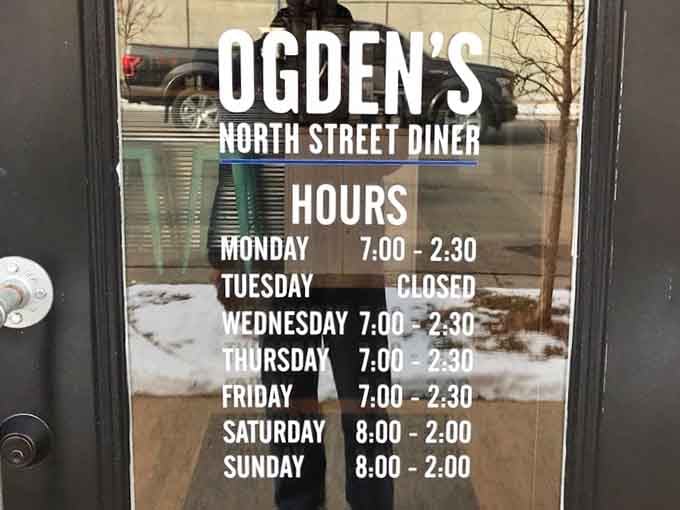These hours tell you everything: they're serious about breakfast and generous with their open door policy.