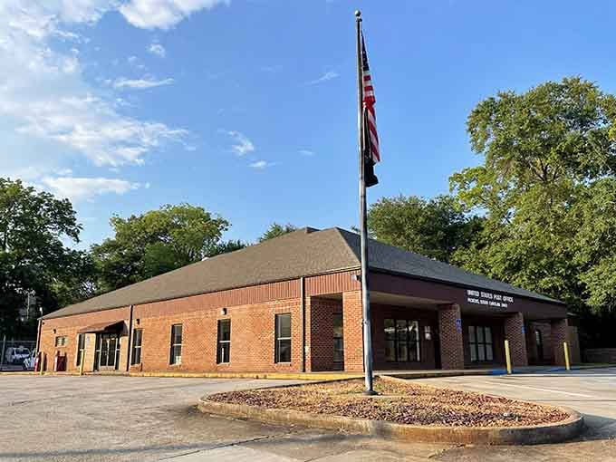 Even the Pickens Post Office looks like it belongs on a postcard, which feels entirely appropriate.