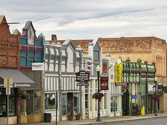 Downtown Pomeroy's eclectic storefronts line up like characters in a good novel, each facade telling a slightly different story about this town's spirited, layered history.