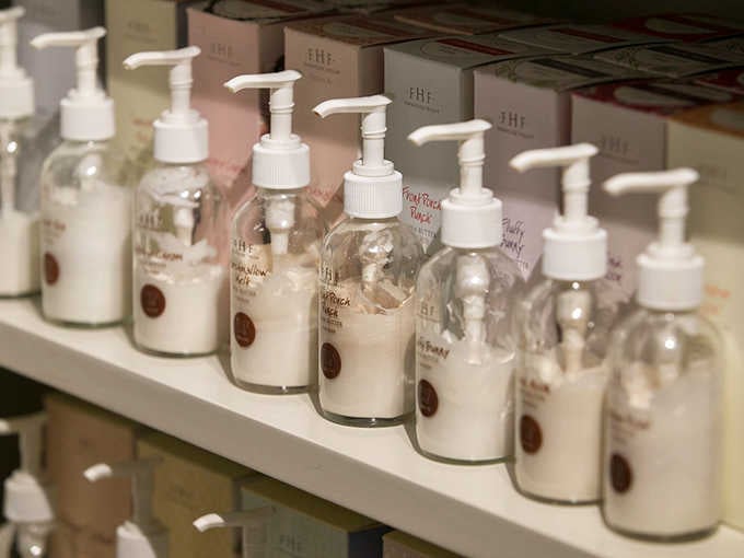 Skincare products lined up like little soldiers ready to rescue your face from Connecticut winter.