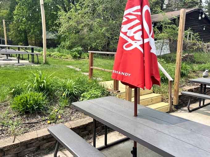 Outdoor seating, fresh air, and smoked brisket waiting just steps away. Minnesota summers were made for this.