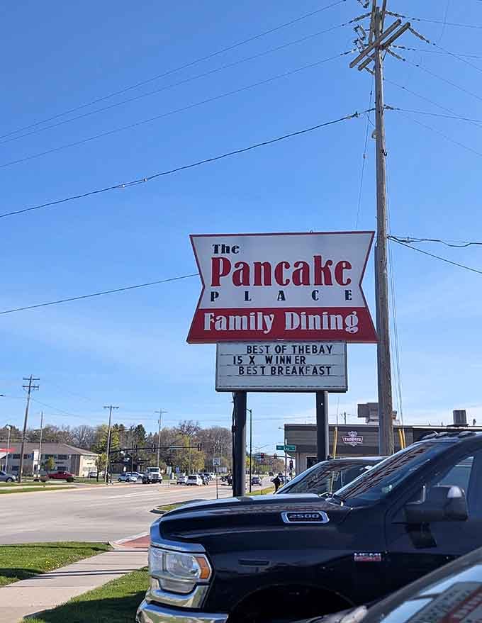 Fifteen-time Best Breakfast winner. At some point, winning this many times stops being a streak and becomes a tradition.