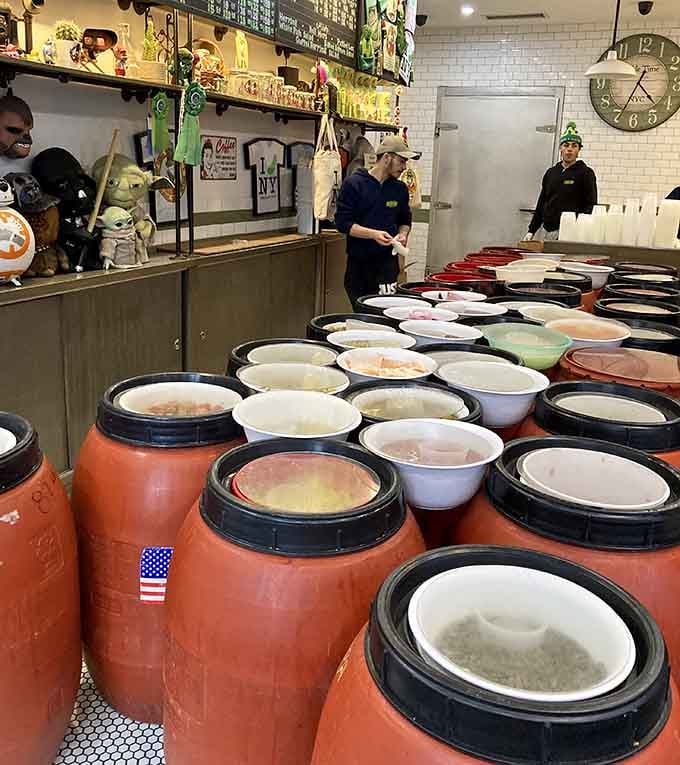 The staff here knows their barrels inside and out, and that expertise shows up in every single scoop.