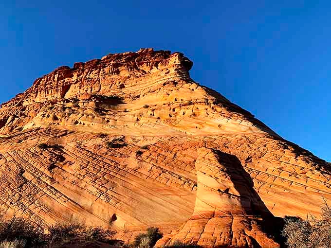 Golden hour wraps the sandstone in warm light, the kind of glow that makes you never want to leave.