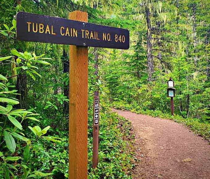 The sign says Trail No. 840. What it doesn't say is just how much adventure is waiting beyond it.