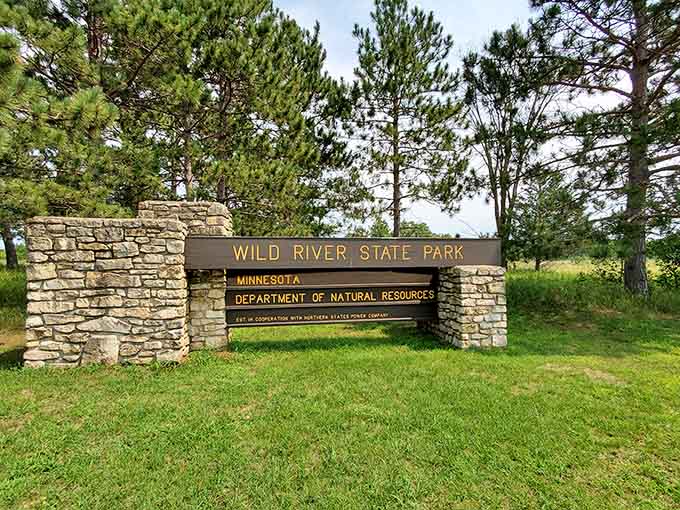 That stone and timber entrance sign isn't just marking a park boundary &mdash; it's announcing something genuinely worth your time.