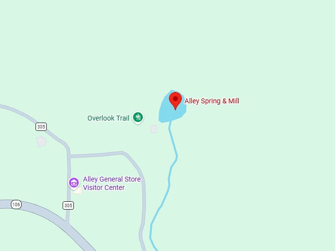 16. alley spring & mill map