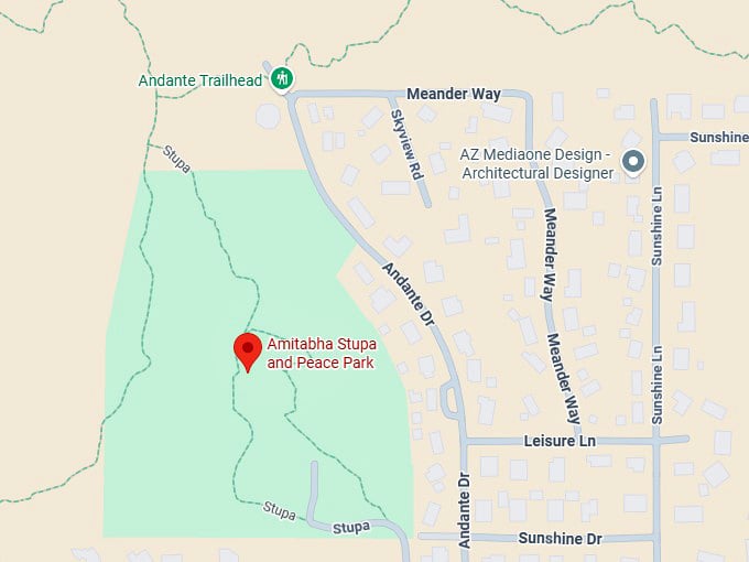 16. amitabha stupa and peace park map