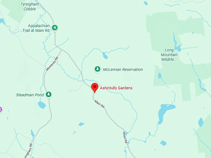 16. ashintully gardens map