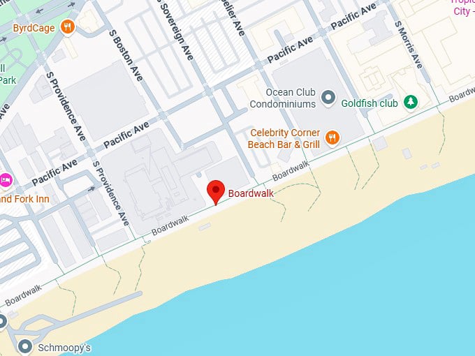 16. atlantic city boardwalk map