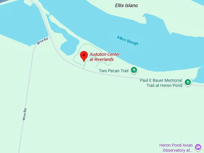 16. audubon center at riverlands map