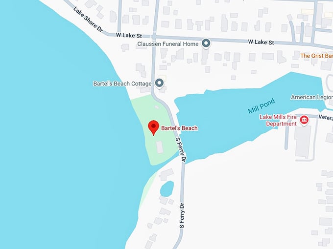 16. bartel's beach map