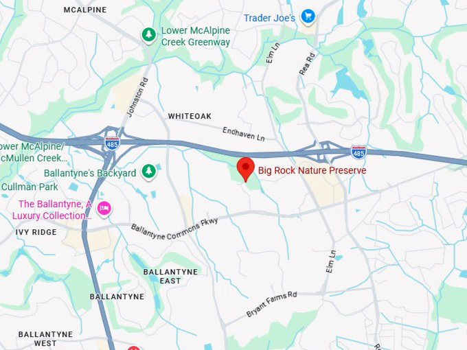 16. big rock nature preserve map