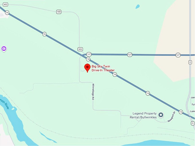 16. big sky twin drive in theater map