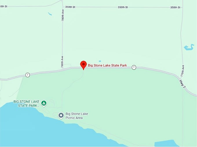 16. big stone lake state park map