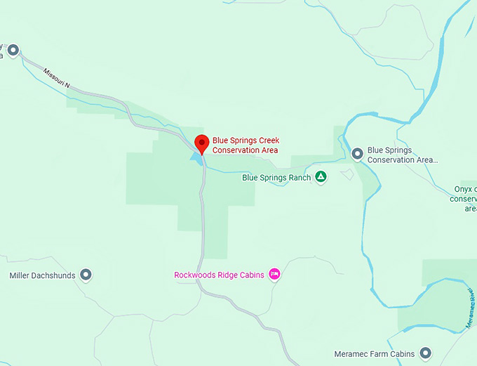 16. blue springs creek conservation area map