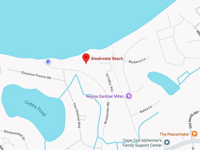 16. brewster tidal flats map