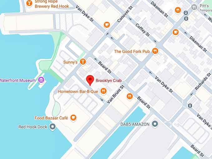 16. brooklyn crab map