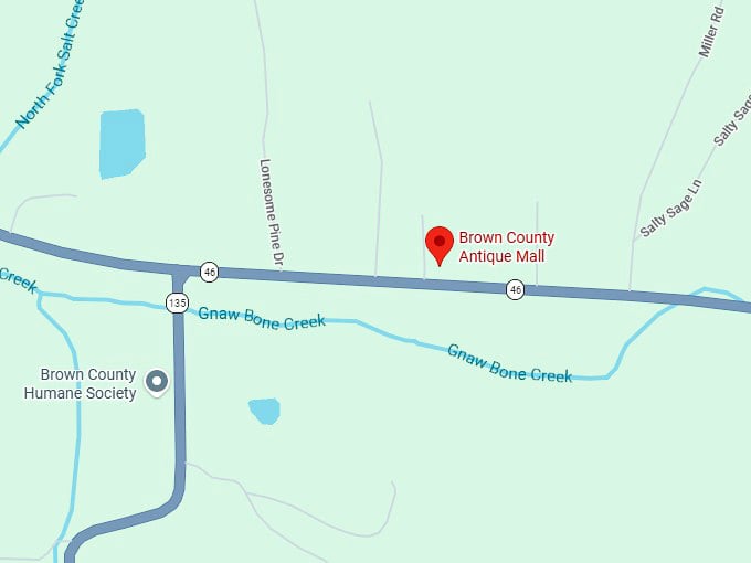 16. brown county antique mall map