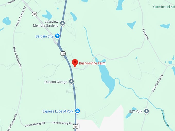 16. bush n vine farm map