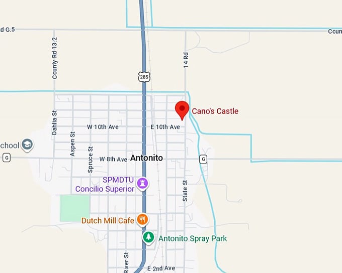 16. cano's castle map