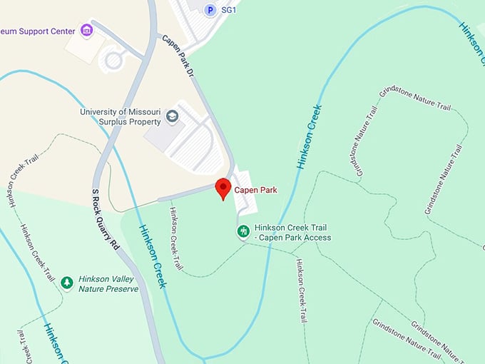 16. capen park map
