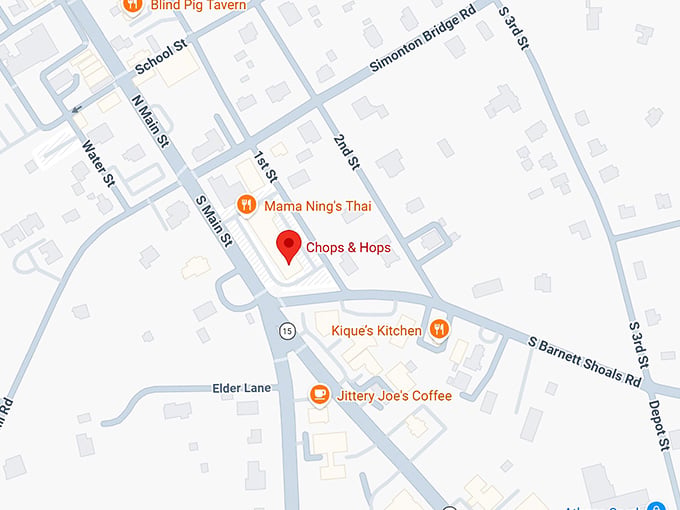 16. chops & hops map