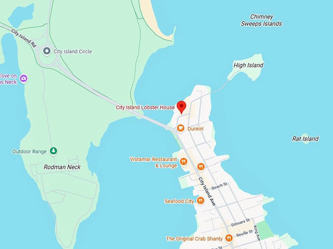 16. city island lobster house map