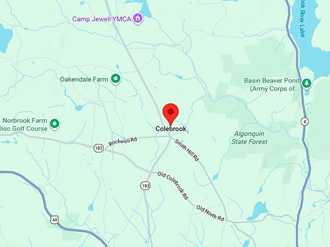 16. colebrook ct map