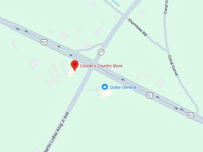 16. cooper's country store inc map