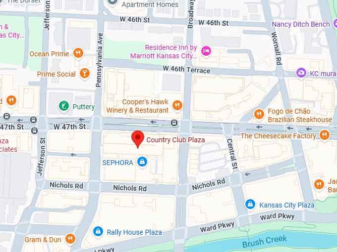 16. country club plaza map