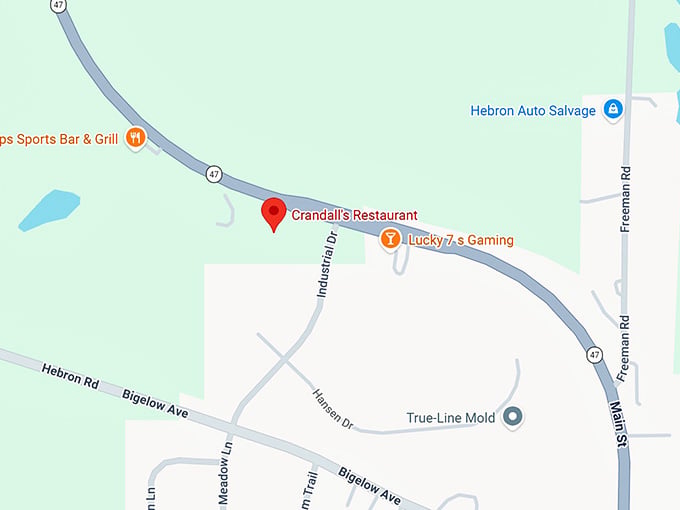 16. crandall's restaurant map