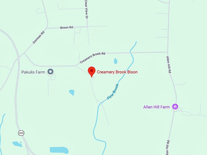 16. creamery brook bison map