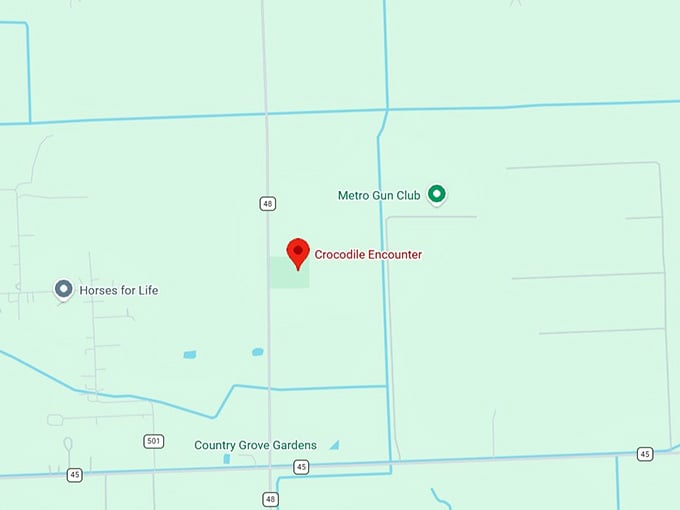 16. crocodile encounter map