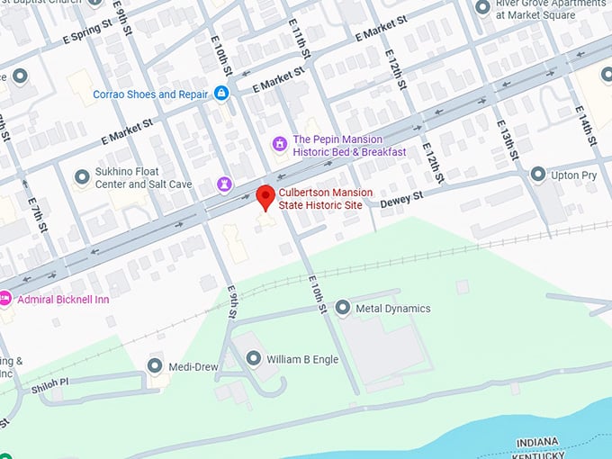16. culbertson mansion state historic site map
