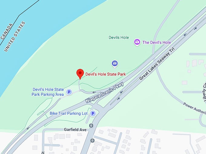 16. devil&rsquo;s hole trail map