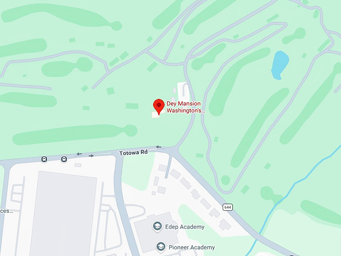 16. dey mansion washington's headquarters map