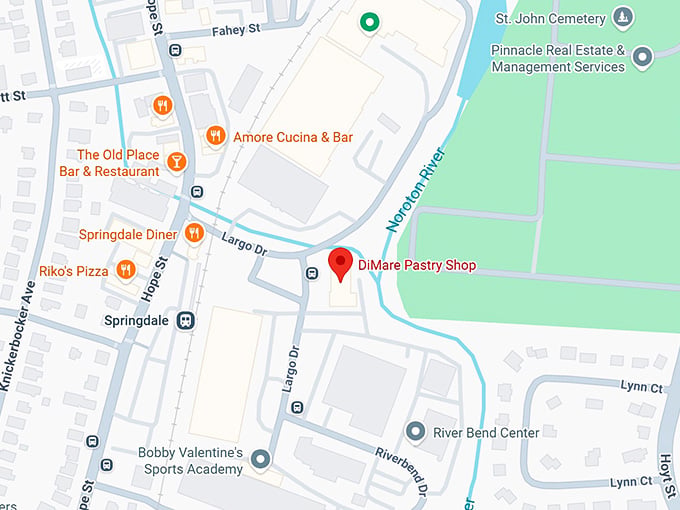 16. dimare pastry shop map
