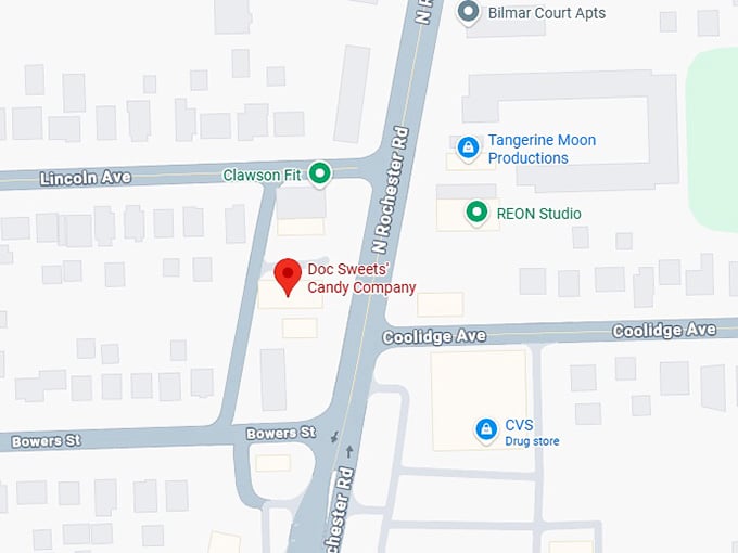 16. doc sweets' candy company, llc map