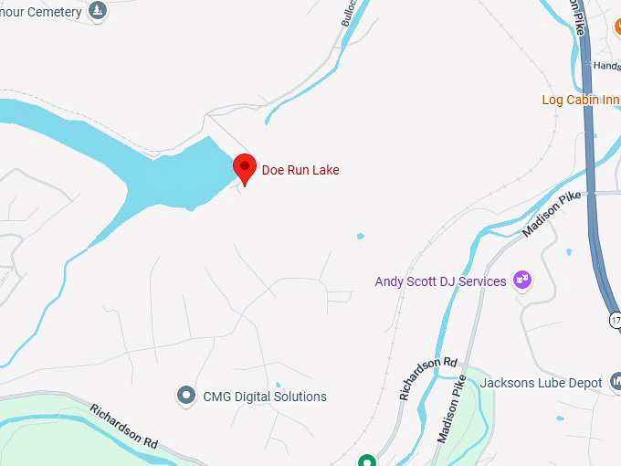 16. doe run lake map