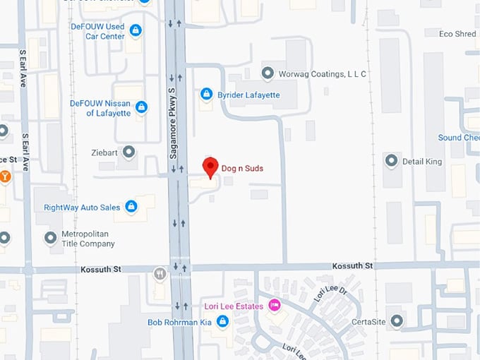 16. dog n suds map