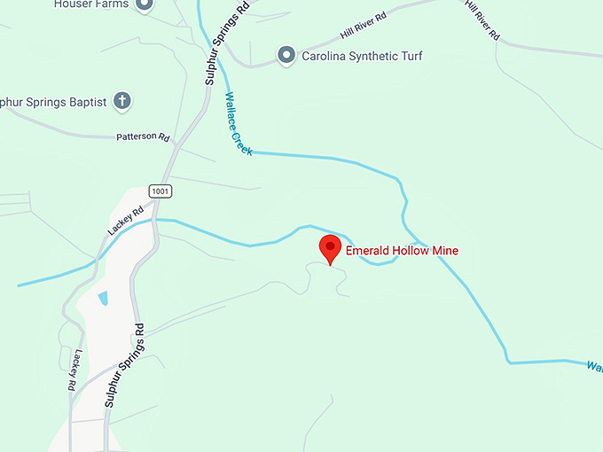 16. emerald hollow mine map