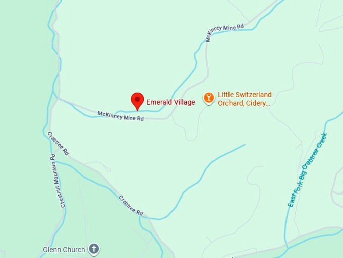 16. emerald village map