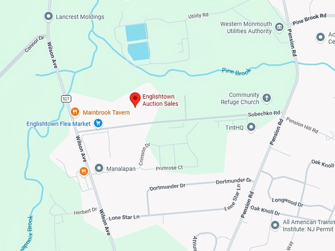 16. englishtown auction sales map