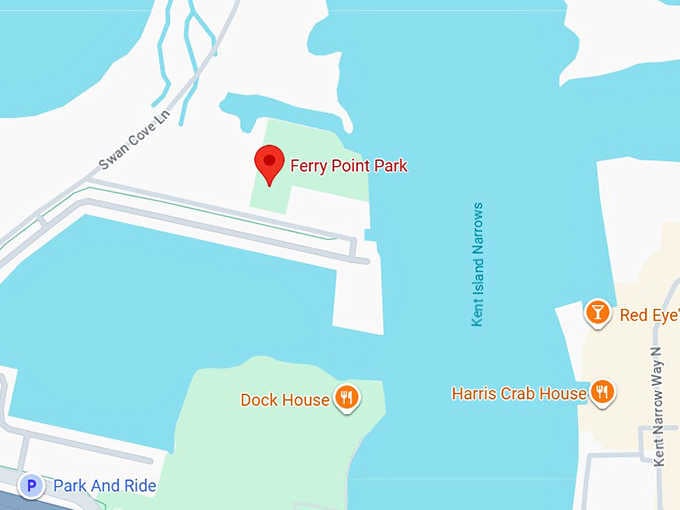 16. ferry point park map
