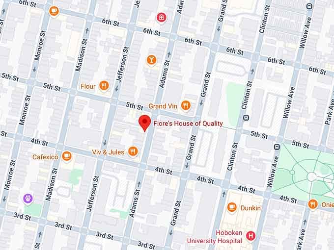 16. fiore's house of quality map