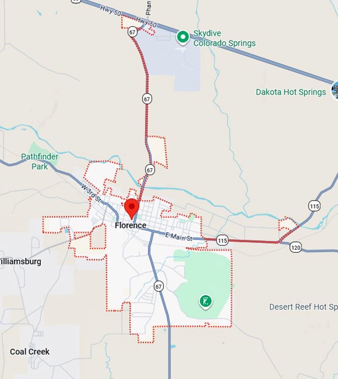 16. florence map