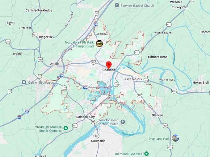16. gadsden map
